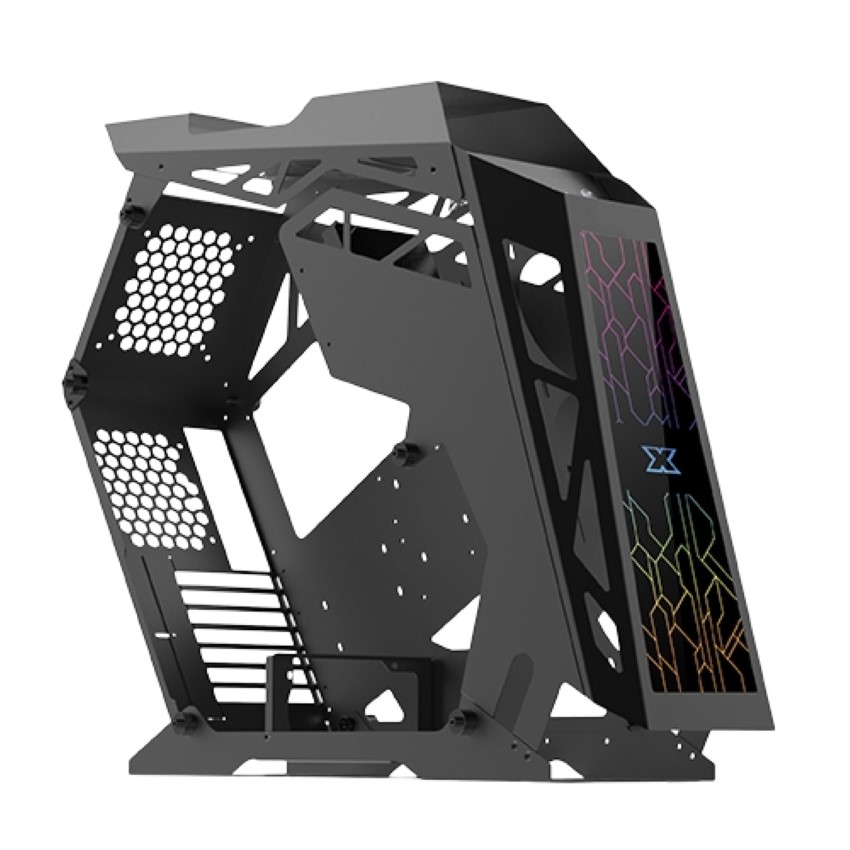 Case Xigmatek Zeus Spectrum (Mid Tower/Màu Xám/Led/Panel RGB)