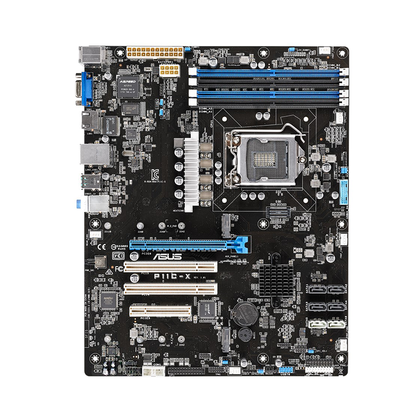 Mainboard ASUS Sever Asus P11C-X/Audio (Intel C242/Socket 1151/4 khe ...