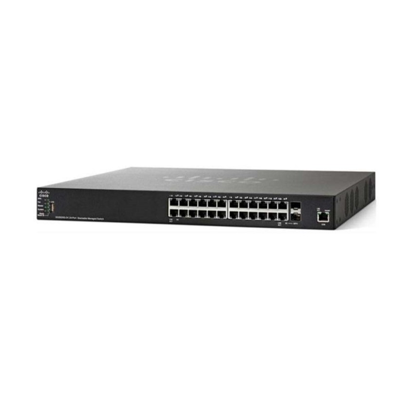 Switch Cisco SF350-24-K9-EU 24 10/100 ports + 2 Gigabit copper/SFP ...