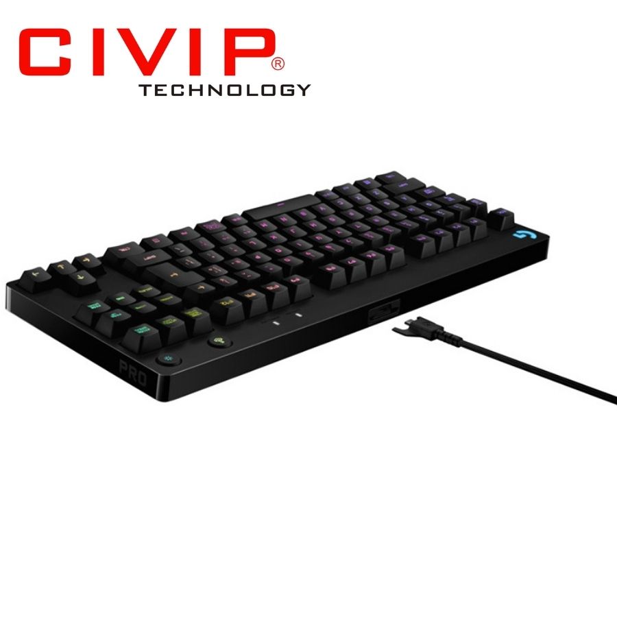 Bàn phím Logitech G Pro X RGB Mechanical Gaming - GX Clicky, bàn phím ...
