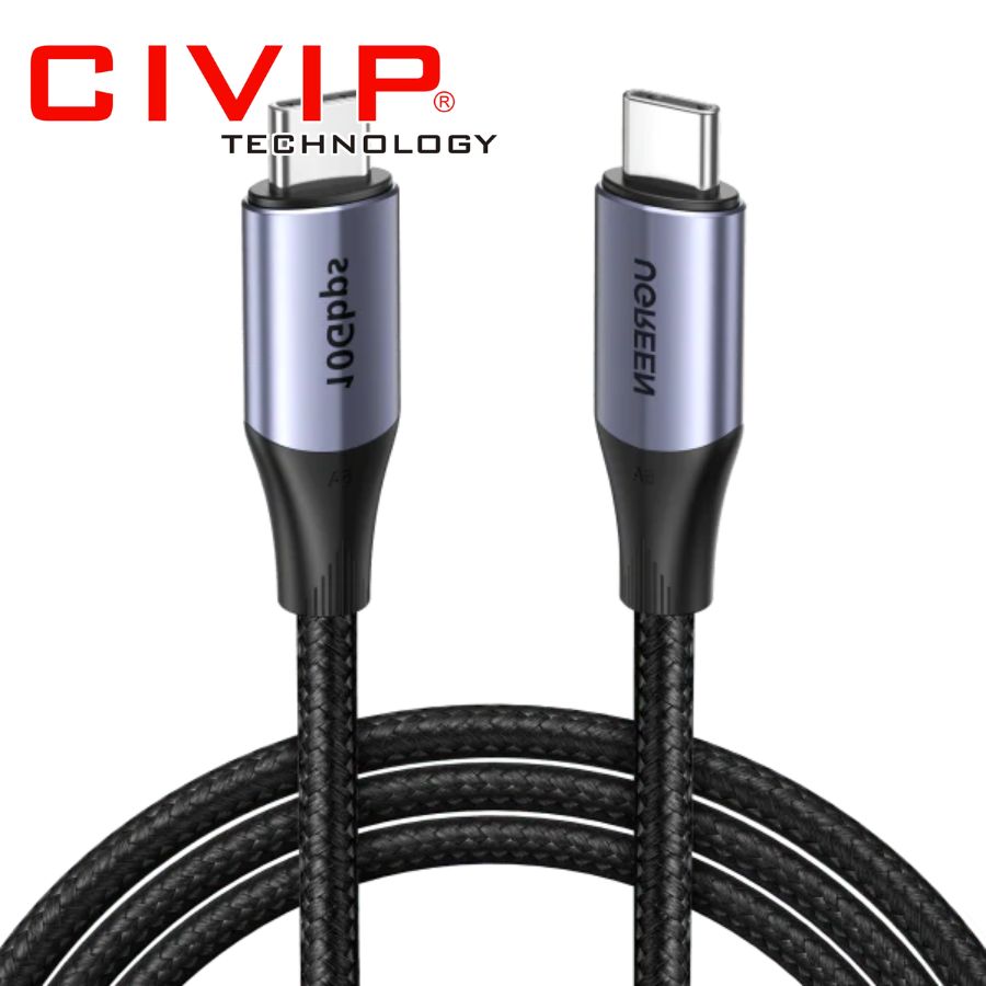 Cáp USB Type C sang USB Type C 3.1 Gen 2 Ugreen 80150 Cáp USB Type C sang USB Type C 3.1 Gen 2 Ugreen 80150