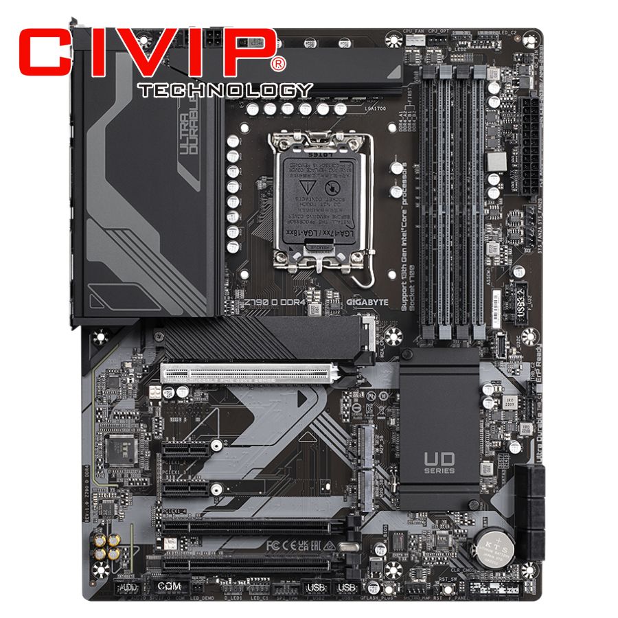 Mainboard Gigabyte Z790 D DDR4 (Chipset Z790, Socket Intel LGA1700, Ram ...