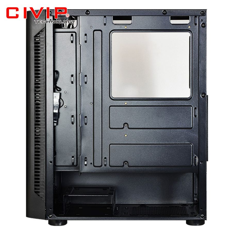 Vỏ Case vi tính Montech Eagle X1 Black CA0X1BK000MT (Kèm 4 quạt RGB ...