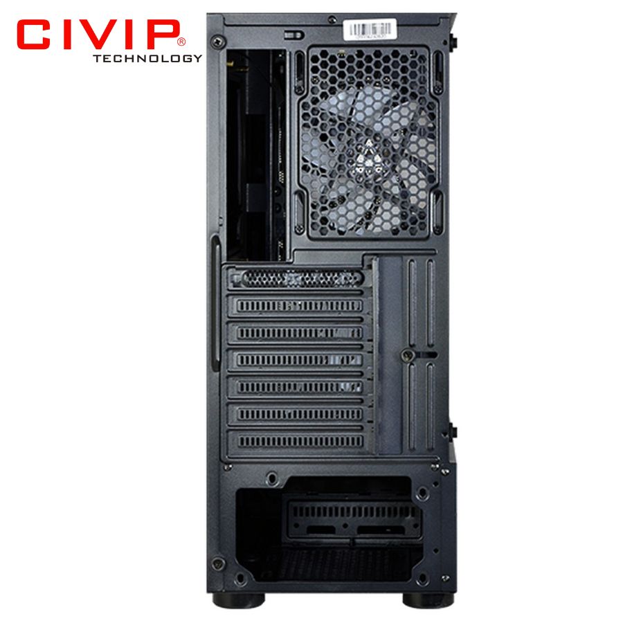 Vỏ Case vi tính Montech Eagle X1 Black CA0X1BK000MT (Kèm 4 quạt RGB ...